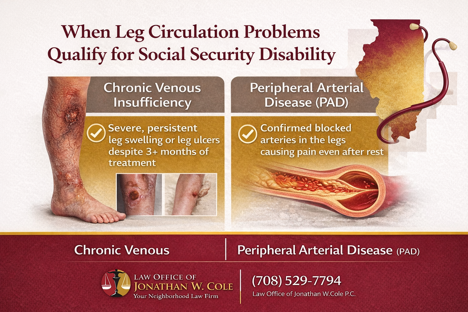 When Leg Circulation Problems Qualify for Social Security Disability ...