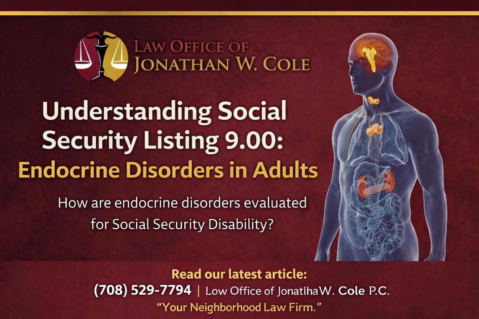 Understanding Social Security Listing 9.00: Endocrine Disorders in ...
